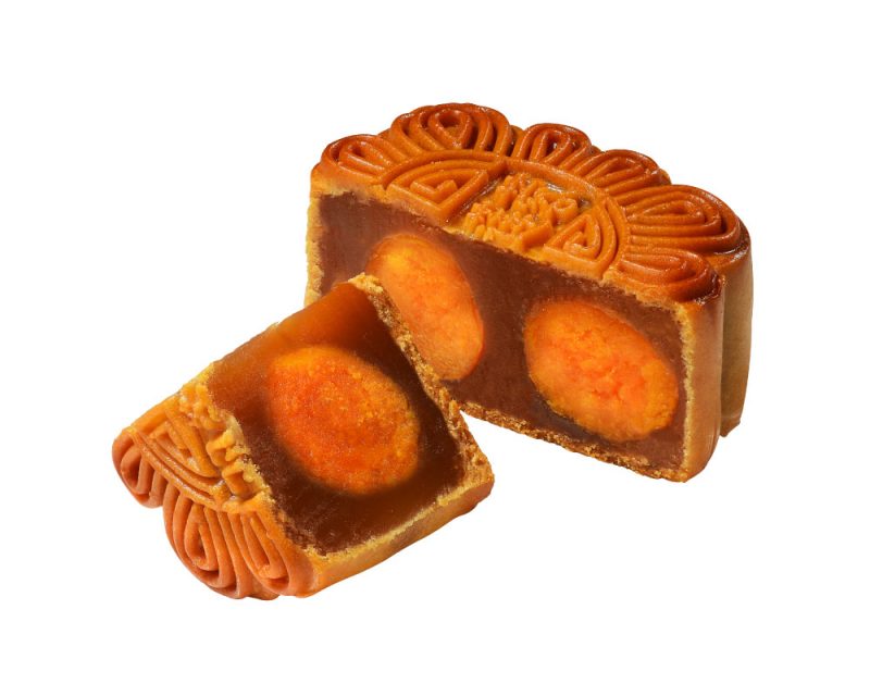 Momoyama Green Tea with Red Bean Mooncake - Tai Thong Mooncake